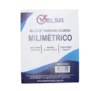 BLOCK MILIMETRICO 50H VELSA | Mariposa Papelerias